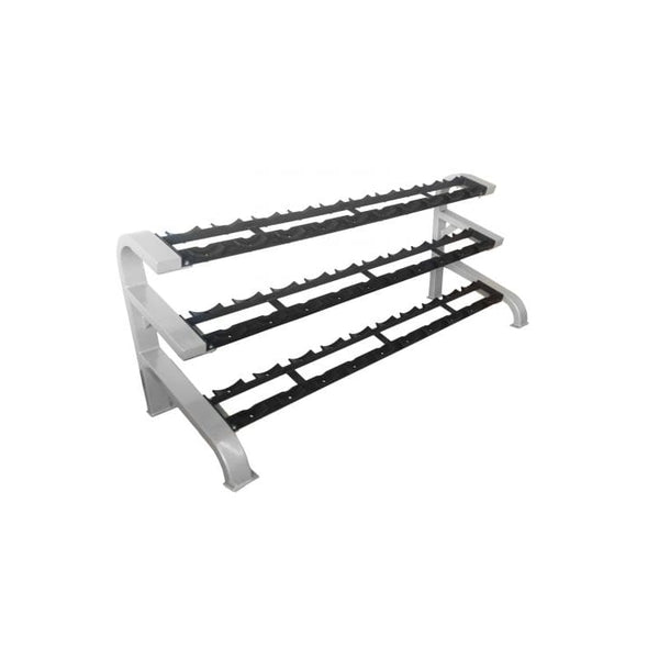 Muscle D Free Weight Line Triple Dumbbell Rack MD-TDR – Fitness ...