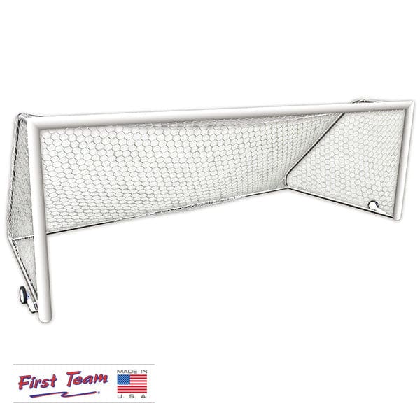 First Team World Class 40 Elite-PB 4” Aluminum 24’ x 8’Soccer Goal ...